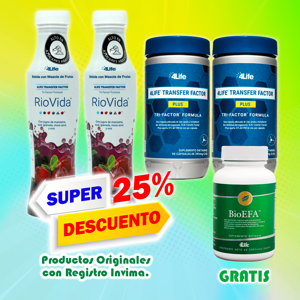 4Life - Transfer Factor Plus 4life Colombia Distribuidor Autorizado